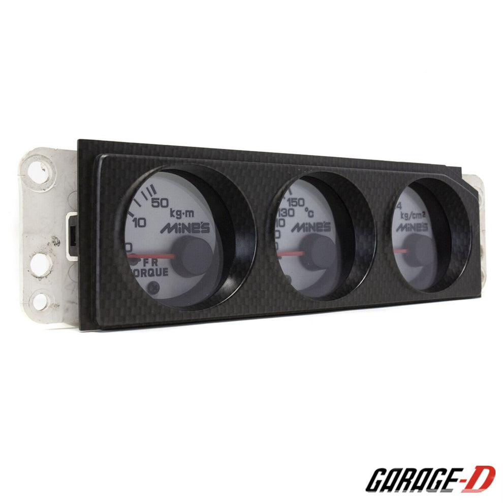 Mines Nissan Skyline R33 GTR Triple Gauge Pod – Garage-D